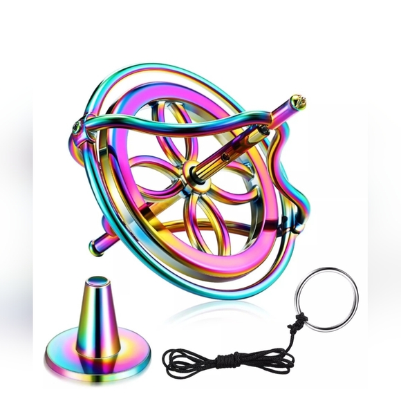 Toys | Gyroscope Toys Metal Anti Gravity Colorful Precision Top ...